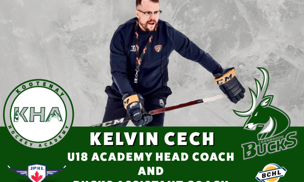 Cranbrook Adds Kelvin Cech To Coaching Staff - SportsWave Broadcasting